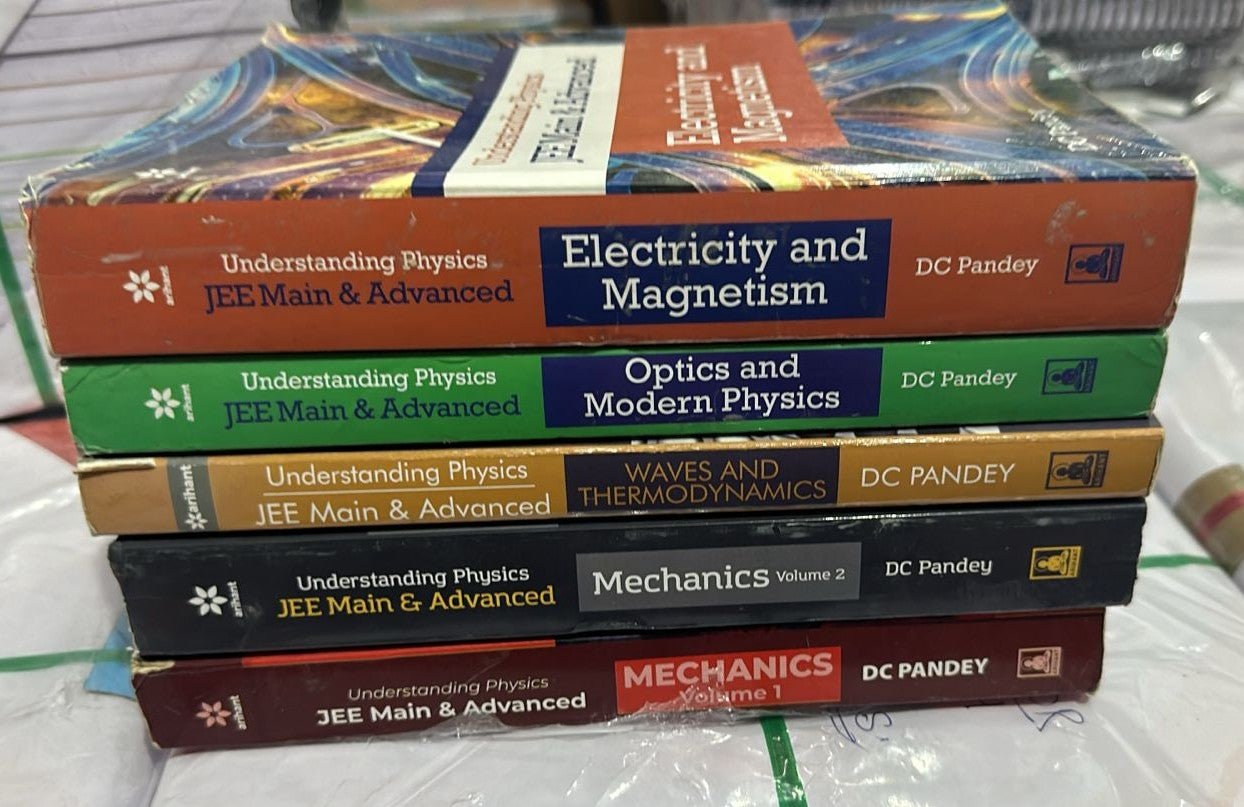ARIHANT Understanding Physics For Jee Mains & Advanced (Set of 5 Books – Study Buddy Store
