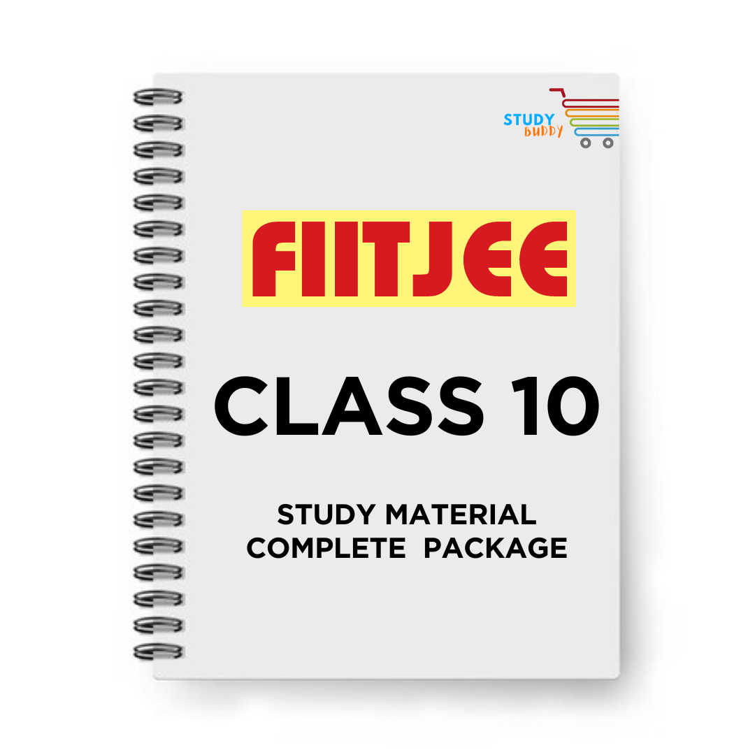FIITJEE Class 10 Study Material [2024 Edition] – Study Buddy Store
