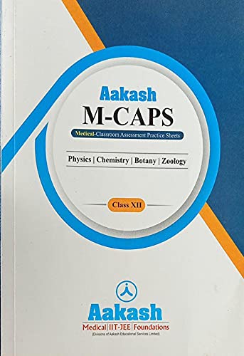 AAKASH M-Caps for NEET | Set of 2 books combo for Classes 11th + 12th – Study Buddy Store