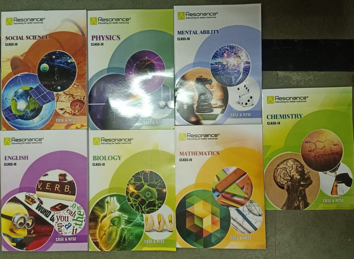 RESONANCE NEW Study Material for Class 9 | Foundation & Pre-NTSE ...