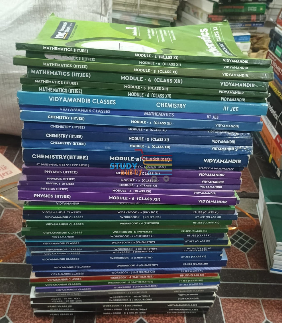 VMC Complete Study Package for IIT-JEE (Colored, English) | Vidya Mand ...