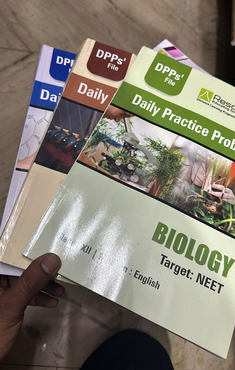 RESONANCE [2025 Ed.] Daily Practice Problems Book (DPP) for NEET Class ...