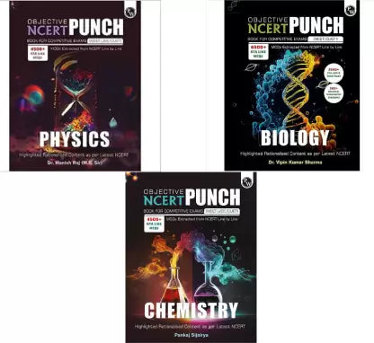 PW NCERT Punch Physics, Chemistry and Biology Set of 3 Books Combo for – Study Buddy Store